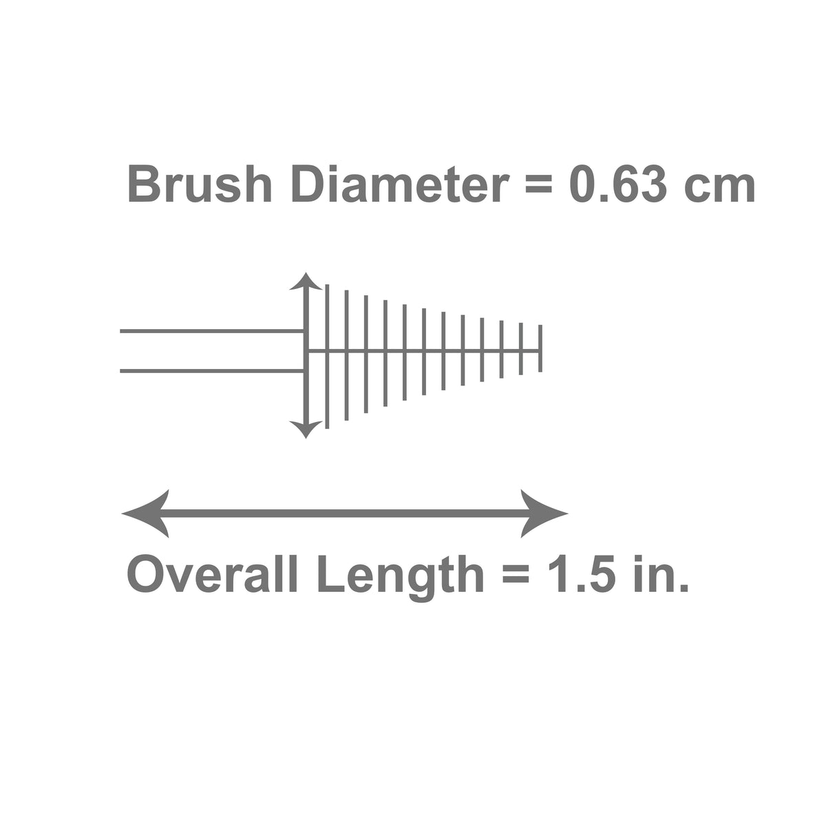 Conical 101 Space Brush | Dental Pick and Brushes